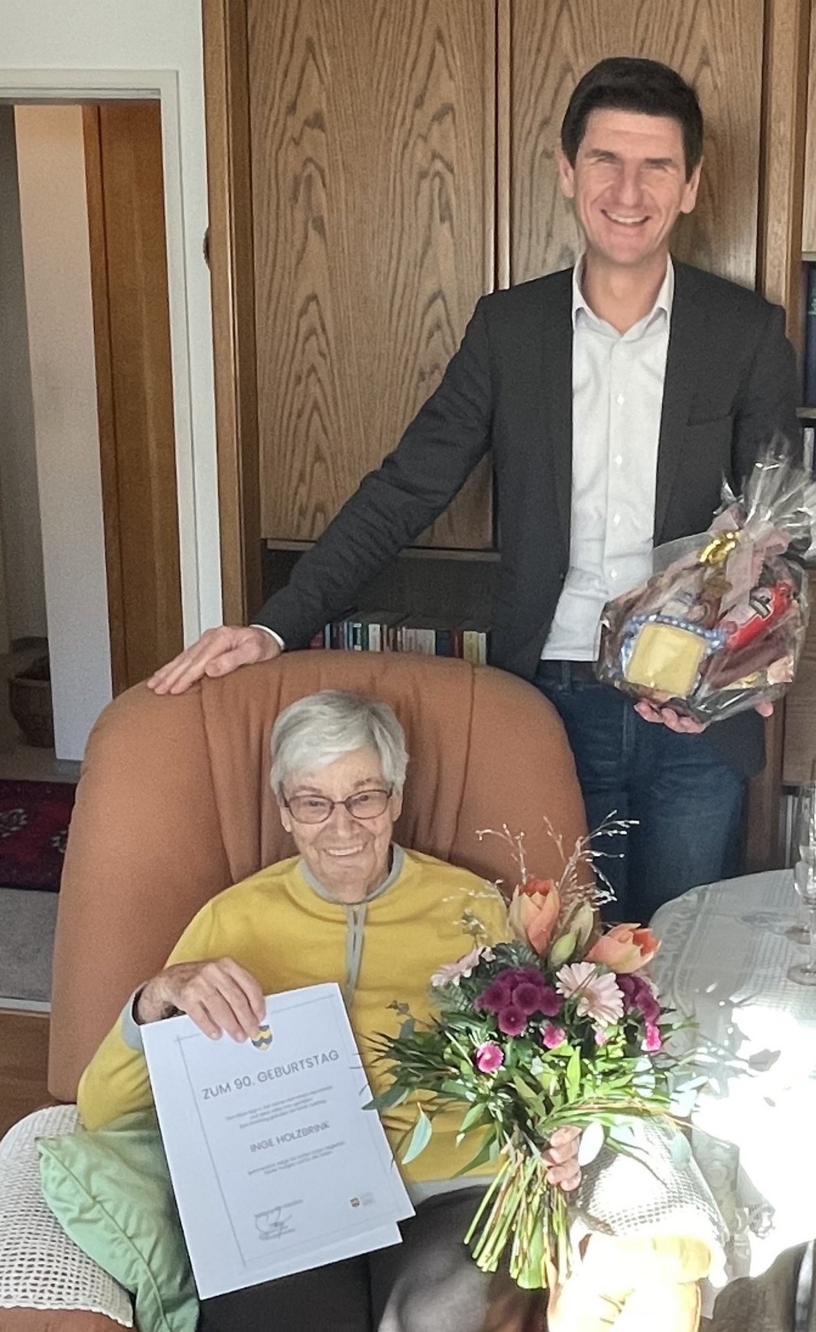 Herzlichen Glückwunsch zum 90. Geburtstag: Markt Sulzberg